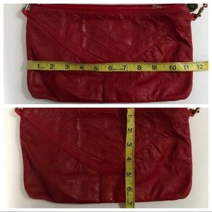 Vintage | Bags | Vintage Italian Red Leather Purse | Poshmark